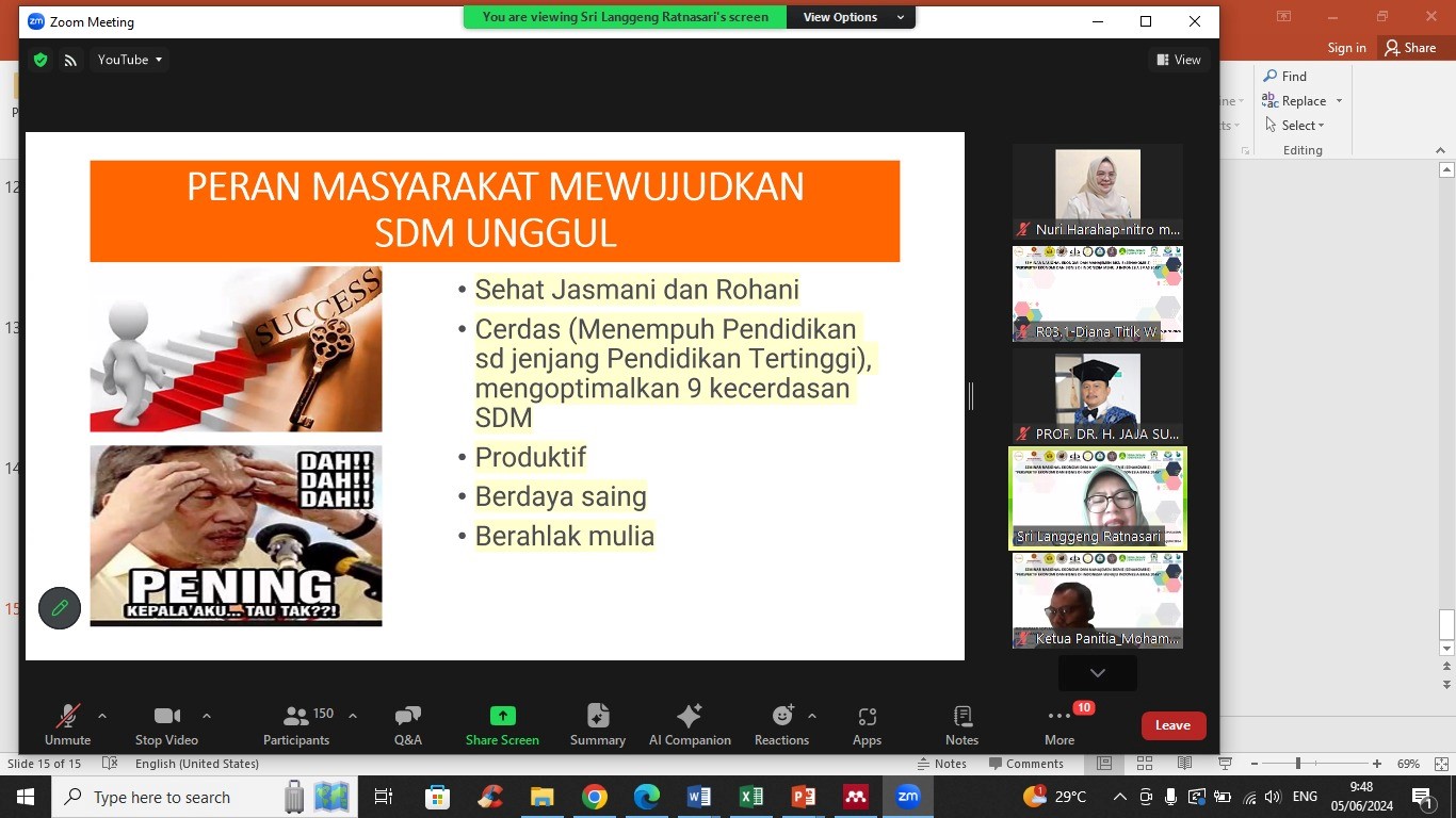 REKTOR UNRIKA MENJADI PEMBICARA PADA SEMINAR NASIONAL EKONOMI DAN ...